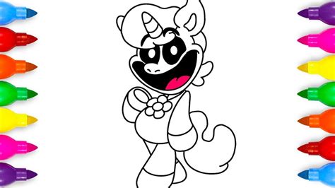Poppy Playtime Craftycorn Coloring Pages