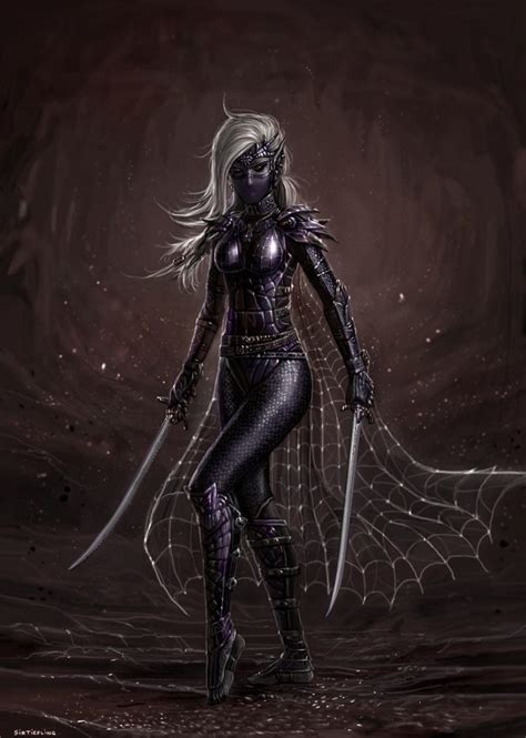 Dark Elf Assassin By Sirtiefling On Deviantart