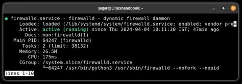 How To Enable Disable And Restart Firewalld