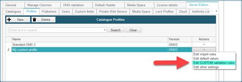 Define Custom Validation Rules