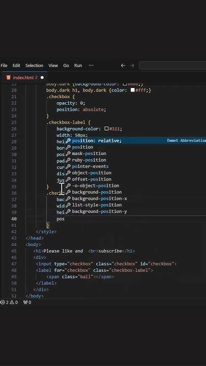 How To Create A Lightdark Theme Using Html Css And Javascript Htmlcss Coding Programming