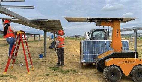Luminous Gets Funding To Bring Lumi Solar Construction Robot To
