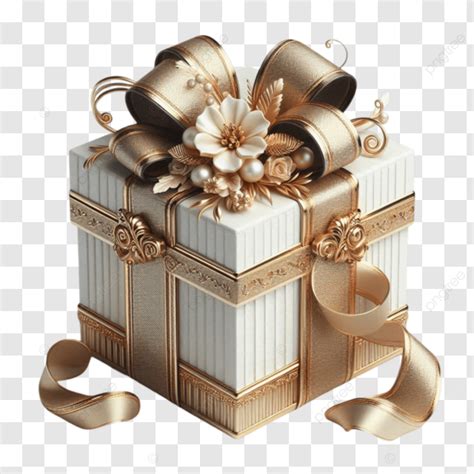 특별한 날을 위한 금 선물 상자 우아하고 고급스러운 포장 특별한 날을 위한 금 선물 상자 우아하고 고급스러운 포장 우아하고 고급스러운 금 선물 상자 휴일 Png