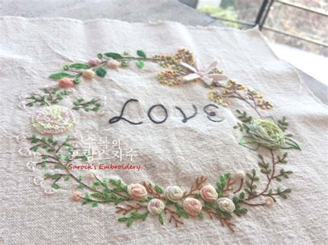 프랑스자수로 만든 소품들 네이버 블로그