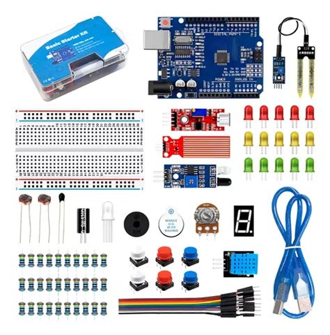 Ycrigns® Kit De Inicio Básico Uno R3 Compatible Con Arduino Ide Esp32