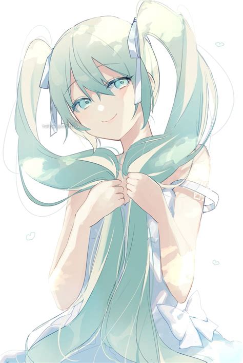 初音ミク「ミクおめでとう 初音ミク15th 初音ミク誕生祭2022 」そふら Lineスタンプ販売中のイラスト