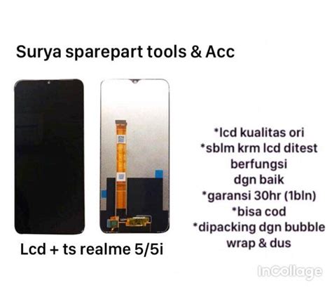 Lcd Realme I Fullset Dengan Touchscreen Compatible Lazada Indonesia