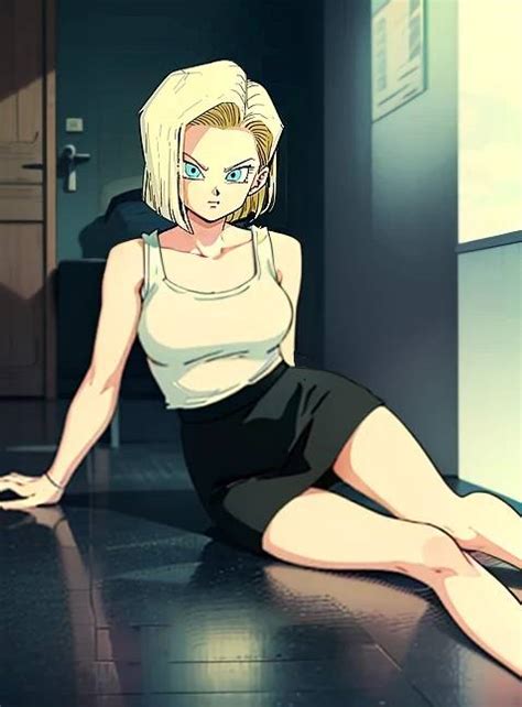 Android 18 Barefoot 2 By Videlsatanyb On Deviantart