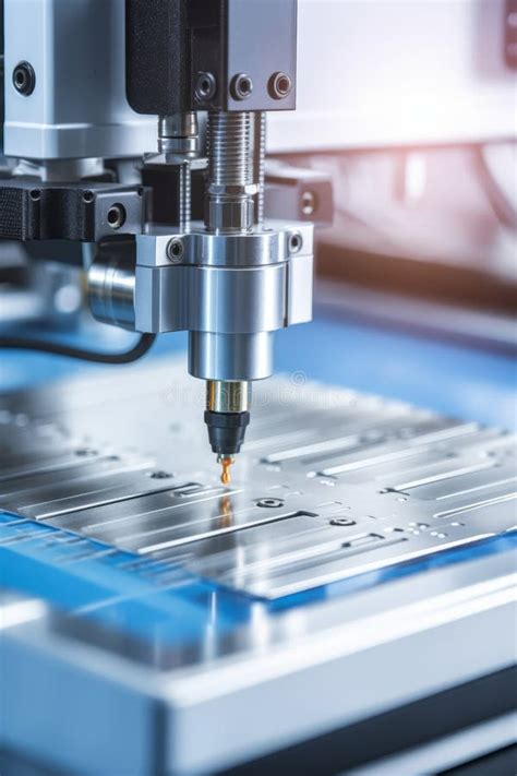 Advanced Cnc Machine Crafting Drone Body With Precision Modern Engineering Technologies At Work