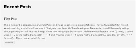 Code Blocks Not Rendered Well In Post Summaries Issue Gohugoio Hugo GitHub