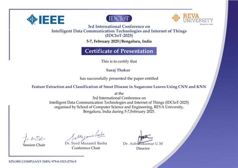 Ai Agriculture Research Ai Machinelearning Computervision Suraj Thakur