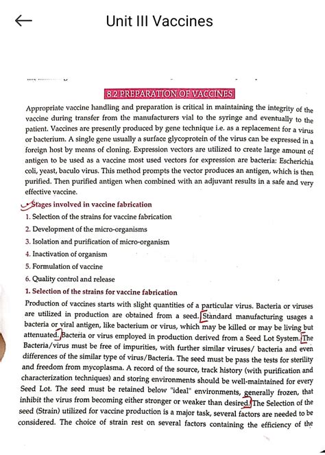 Biotechnology Sem6 Unit3 Hand Written Notes Pdf Download Now Dulomix