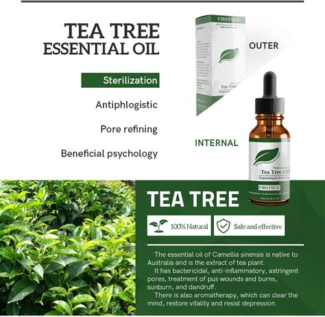 Tee Tree Oil Natural Tea Tree Essential Oil Natural Anti Wrinkle