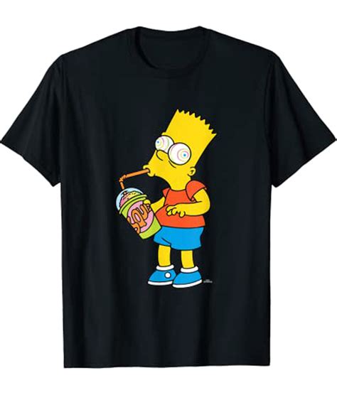 Bart Simpson Squishee Brain Freeze T Shirt Teeologic