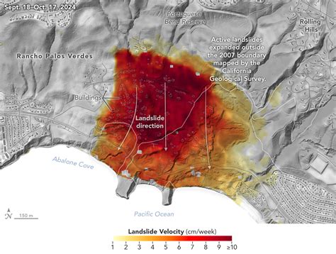 Nasa Radar Imagery Reveals Details About Los Angeles Area Landslides