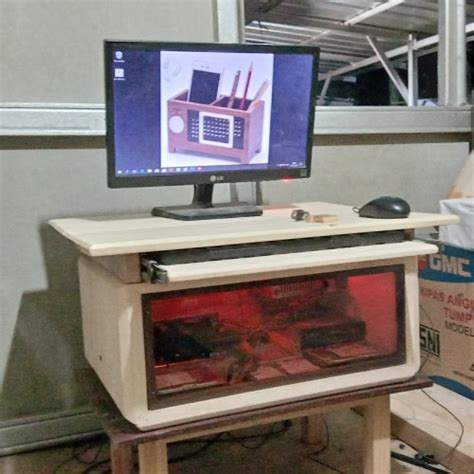 Jual Wooden Pc Case Casing Komputer Kayu Kab Tangerang Ataria Wood Craft Tokopedia