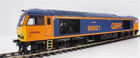Heljan 6006 O Class 60 60021 “penyghent” In Gbrf Woodpecker Model