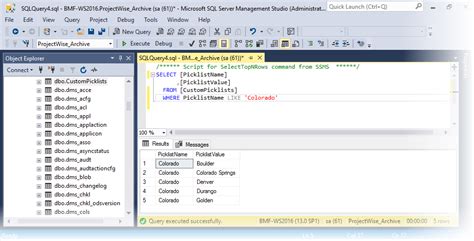 How To Create Custom Picklists Within Projectwise Using Powershell
