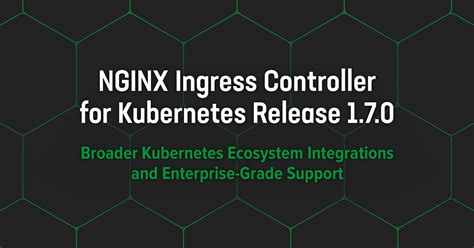 Doug Gallarda On Linkedin Announcing Nginx Ingress Controller For Kubernetes Release 170 Nginx