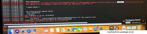Package Unreal Engine Code Signing Error No Signing Certificate Ios Development Found