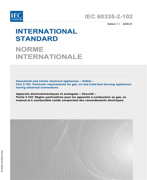 IEC Ed B Household And Similar Electrical Appliances Safety Part