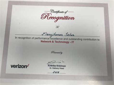 Manojkumar Sekar On Linkedin Recognition Townhall Award 16 Comments