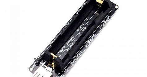 Battery Shield For Raspberry Pi Arduino ESP
