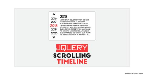 Jquery Scroll Timeline Section Animation Scrolling Timeline Contents