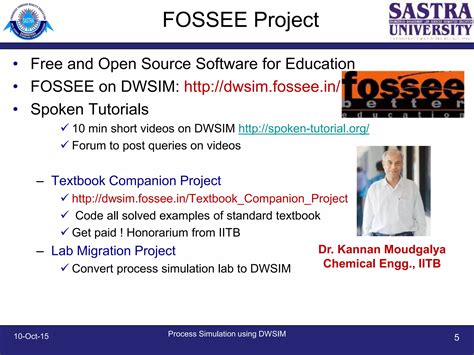 Process Simulation Using Dwsim Pptx