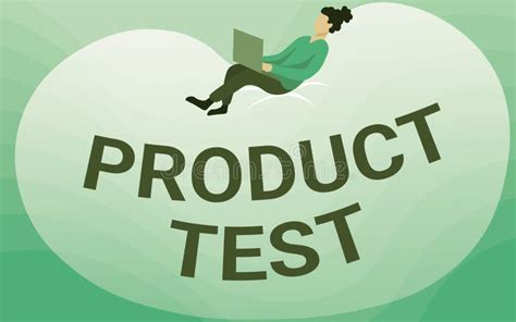 Writing Displaying Text Product Test Business Idea Process Of