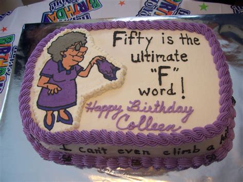 50th Birthday — Over The Hill 50th Birthday Cake Ideas For Women