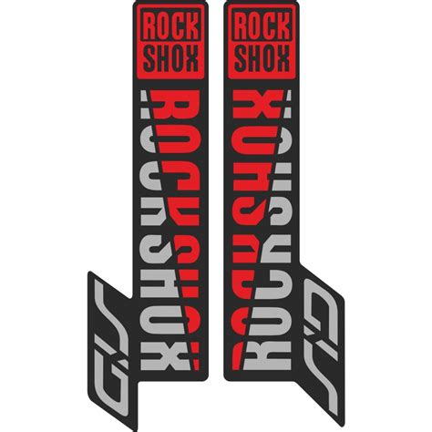 Stickers Fourche Rock Shox Sticker Dé Rock Shox Casia