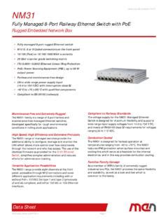 Fully Managed Port Railway Ethernet Switch With Fully Managed