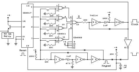 Digital But Simple Electronic Lock Circuits Details