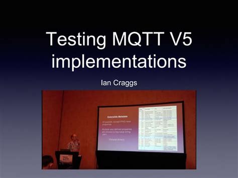 Testing Mqtt 50 Implementations Pptx
