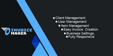 Invoicemaker Invoicing System Php By Synchrotheme Codester