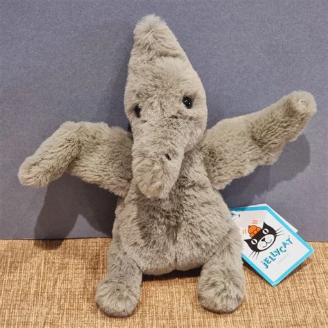 Jellycat Mini Dino Fossilly Bnwt Pterodactyl Tiny Dinosaur 5 New With Tags £57 92 Picclick Uk