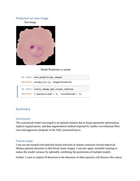 Github Saahilk1511cnn As Malaria Parasite Detection D Detectron Using Deep Neural Network