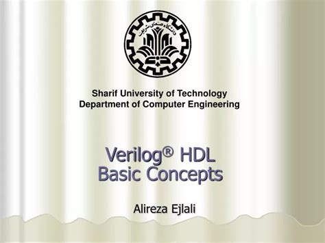 Ppt Verilog ® Hdl Basic Concepts Powerpoint Presentation Free Download Id2958015