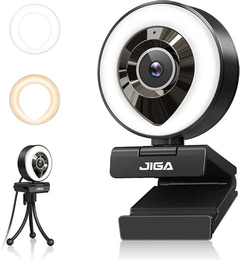 Jiga Streaming Webcam With Dual Microphone Ultimate Clarity And Sound
