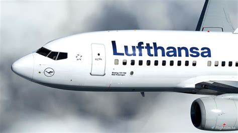 Lufthansa D Abeh Pmdg 737 700 8k For Microsoft Flight Simulator Msfs