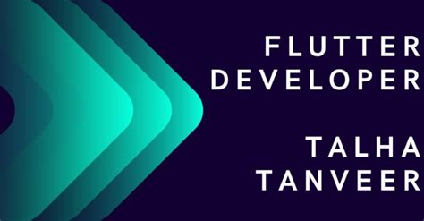 Develop A Cross Platform Mobile App Using Flutter By Talhatanveer188 Fiverr