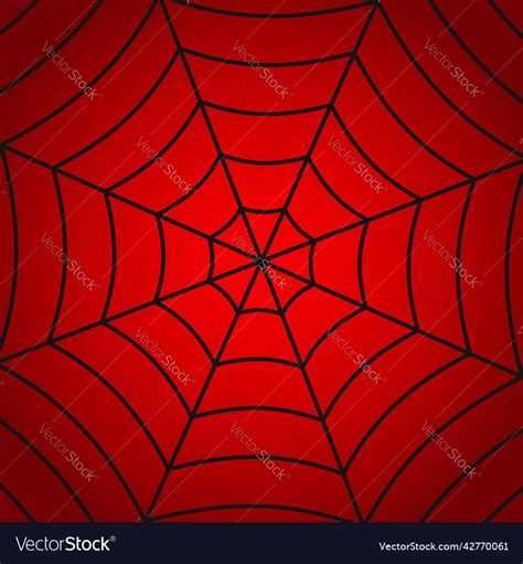 Spider Man Spiderman Background Red Background Vector Image