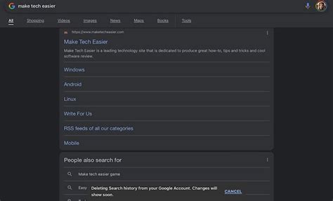 Quickly Deleting Google Search Data Coming To Android Make Tech Easier