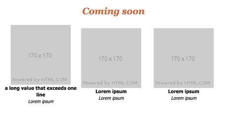 Html Multi Line Text Values Destroy The Horizontal Alignment Of The Layout Stack Overflow