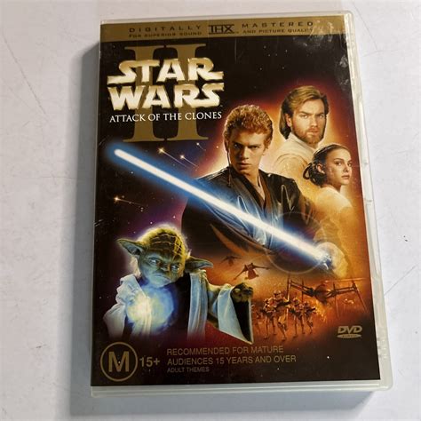Star Wars Episode Ii Attack Of The Clones Dvd 2001 Region 4