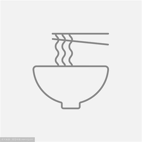 简笔画碗和筷子的画法（19张） 简笔画图片大全