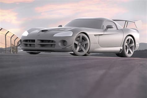 Dodge Viper Srt 10 Acr Full Cgi Render Animation On Behance