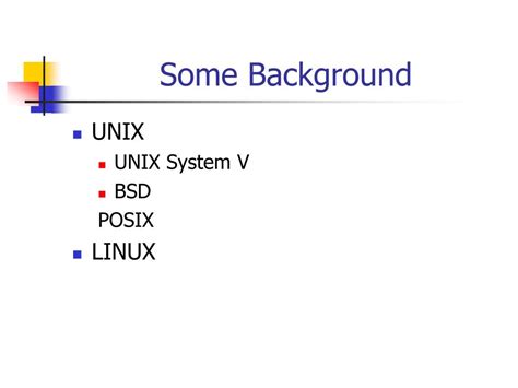 Ppt Cs 590 Programming Environments With Unix Powerpoint Presentation