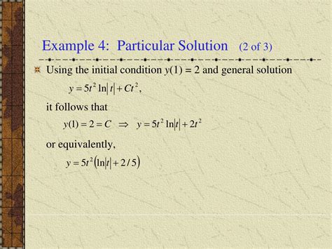 PPT Ch Linear Equations Method Of Integrating Factors PowerPoint Presentation ID